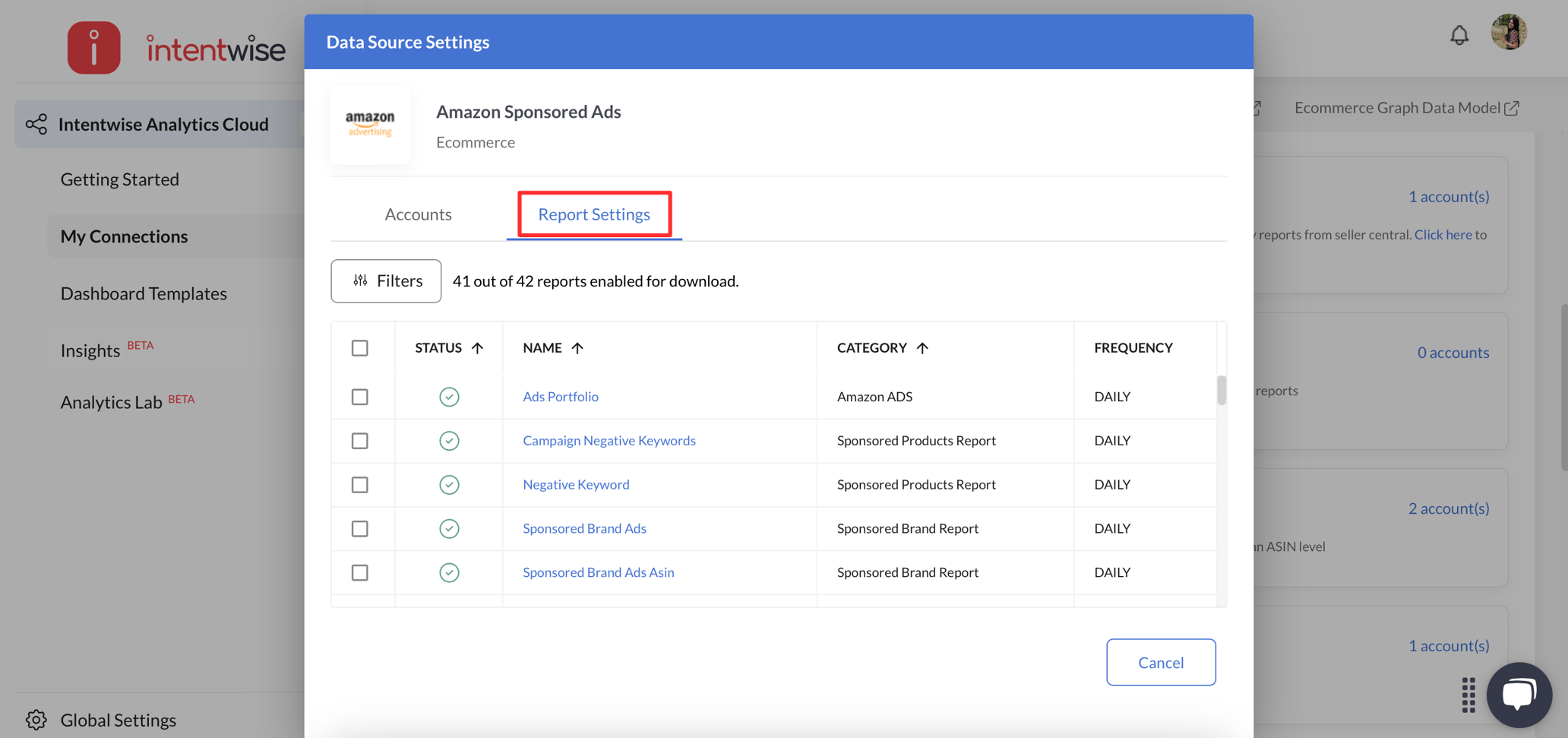 How to Enable Reports to Download